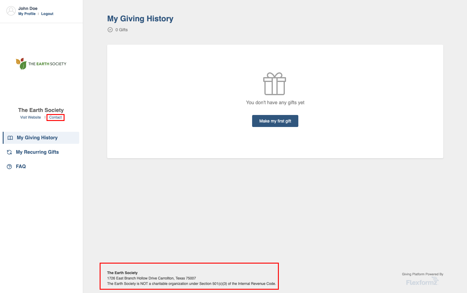 Dashboard Configurations - FlexFormz Documentation