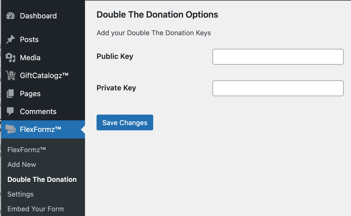 Dashboard Configurations - FlexFormz Documentation